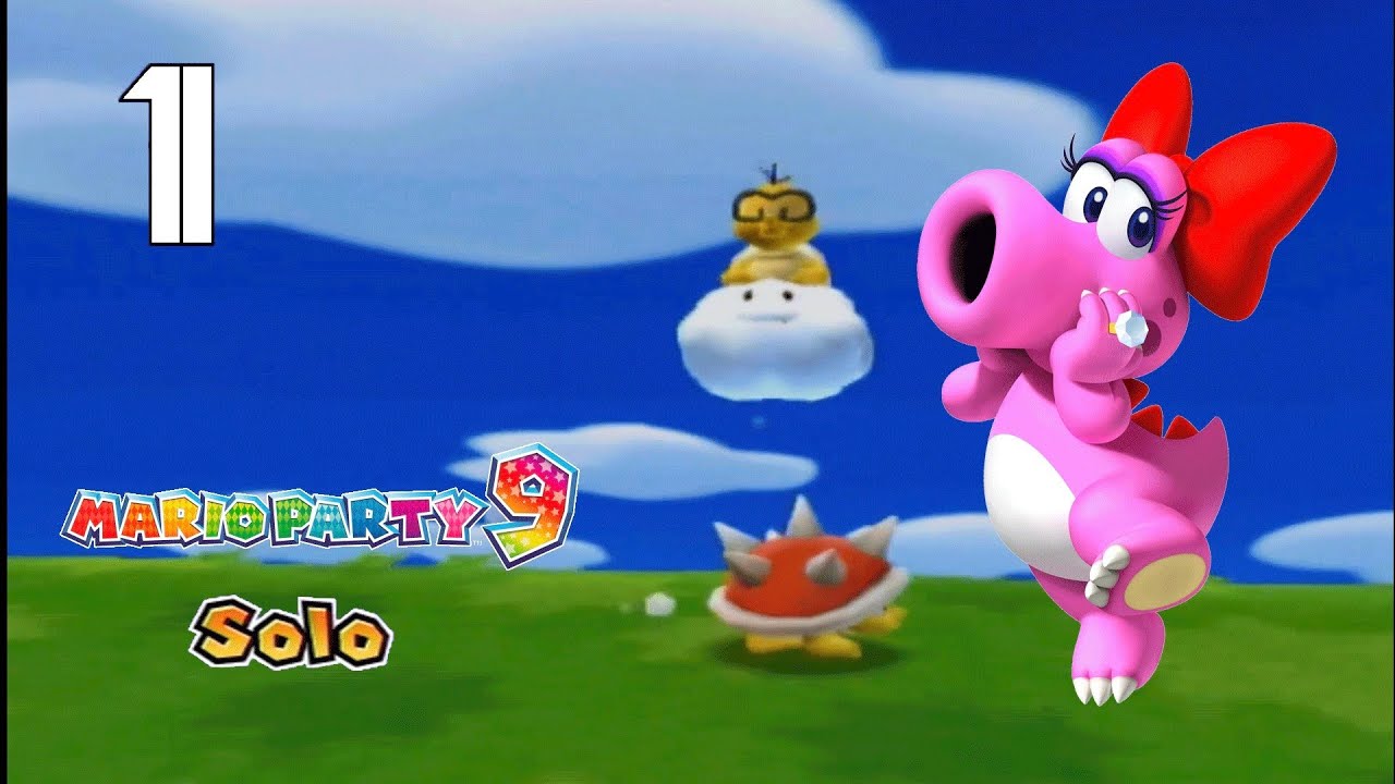 Let's Play Mario Party 9: Solo Mode - (Birdo) Episode 1. 1080p (With ...