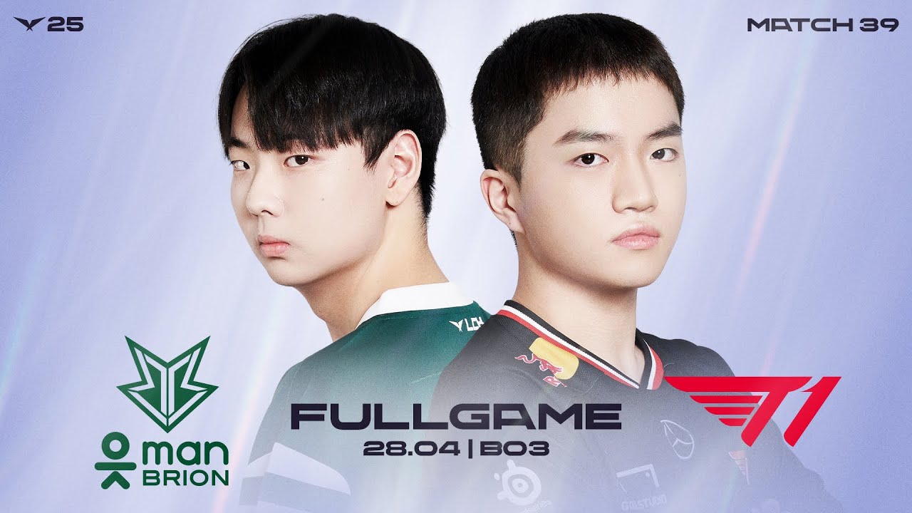 BRO vs T1 | Full Game 1, 2, 3 | Match 39 | LCK 2025 - YouTube