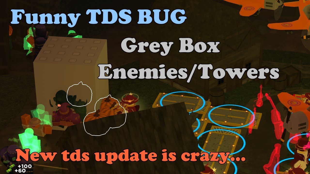 FUNNY TDS GLITCH, Grey Boxes INSTEAD OF Enemies || Tower Defense ...