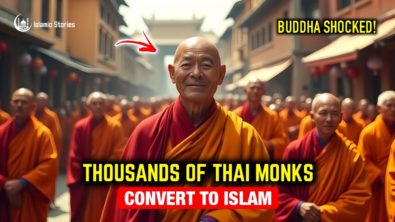 BUDDHA Shocked! Thousands of Thai Monks Convert to Islam - YouTube