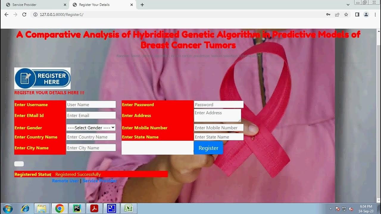 A Comparative Analysis of Hybridized Genetic Algorithm in Predictive Models of Breast Cancer ...