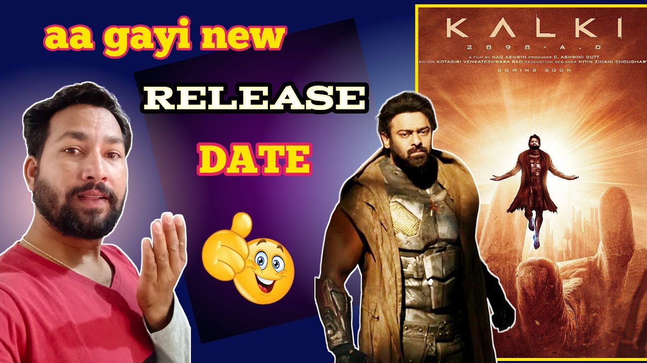 Kalki 2898 Ad Release Date Poster Review|| Prabhas Kalki Movie New ...