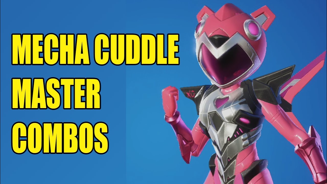 MECHA CUDDLE MASTER BEST COMBOS in Fortnite - YouTube
