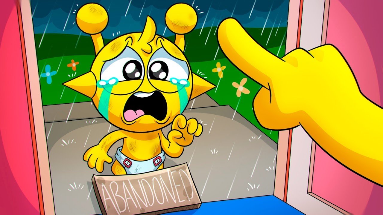 YELLOW SIMON: ABANDONED at BIRTH! Incredibox Sprunki Animation - YouTube