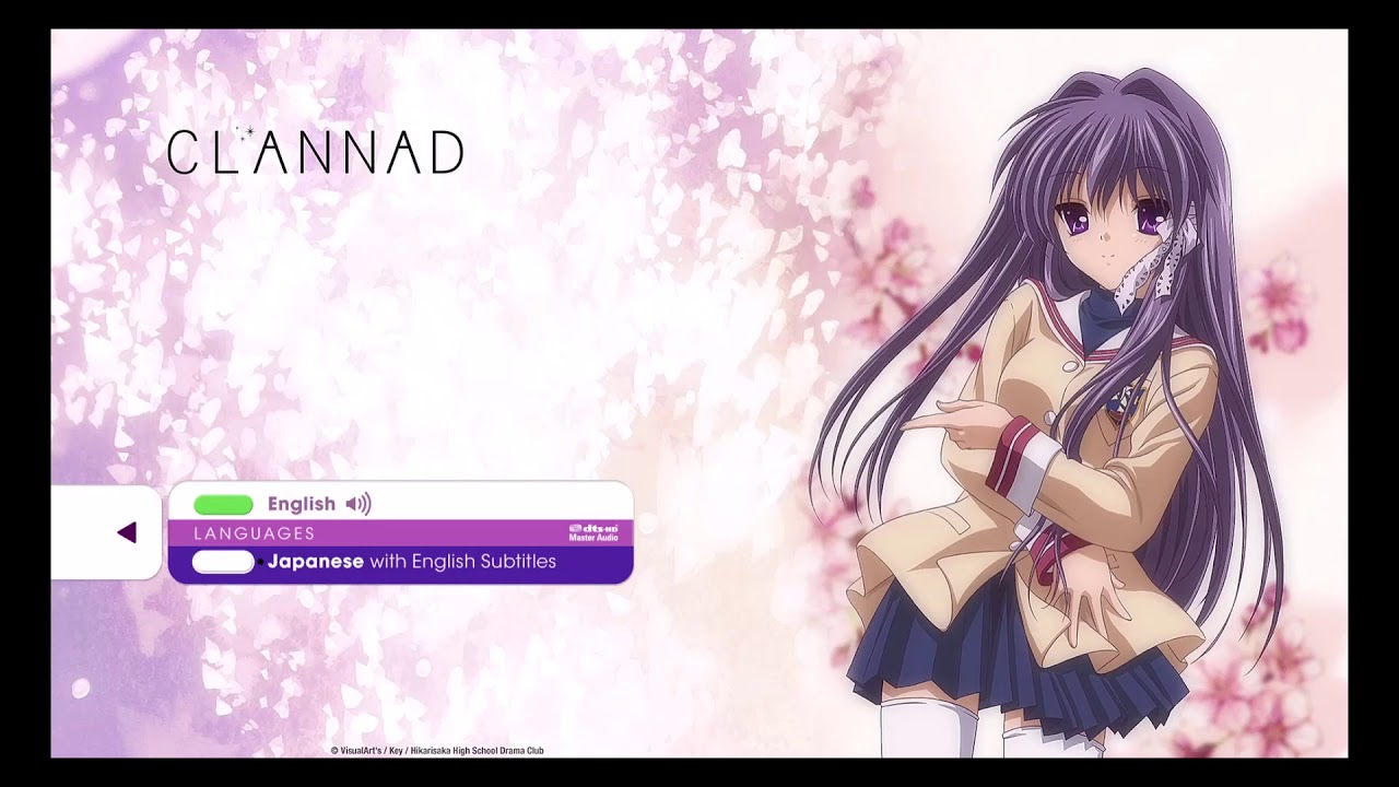 Clannad: The Complete Collection Blu-ray Walkthrough - YouTube