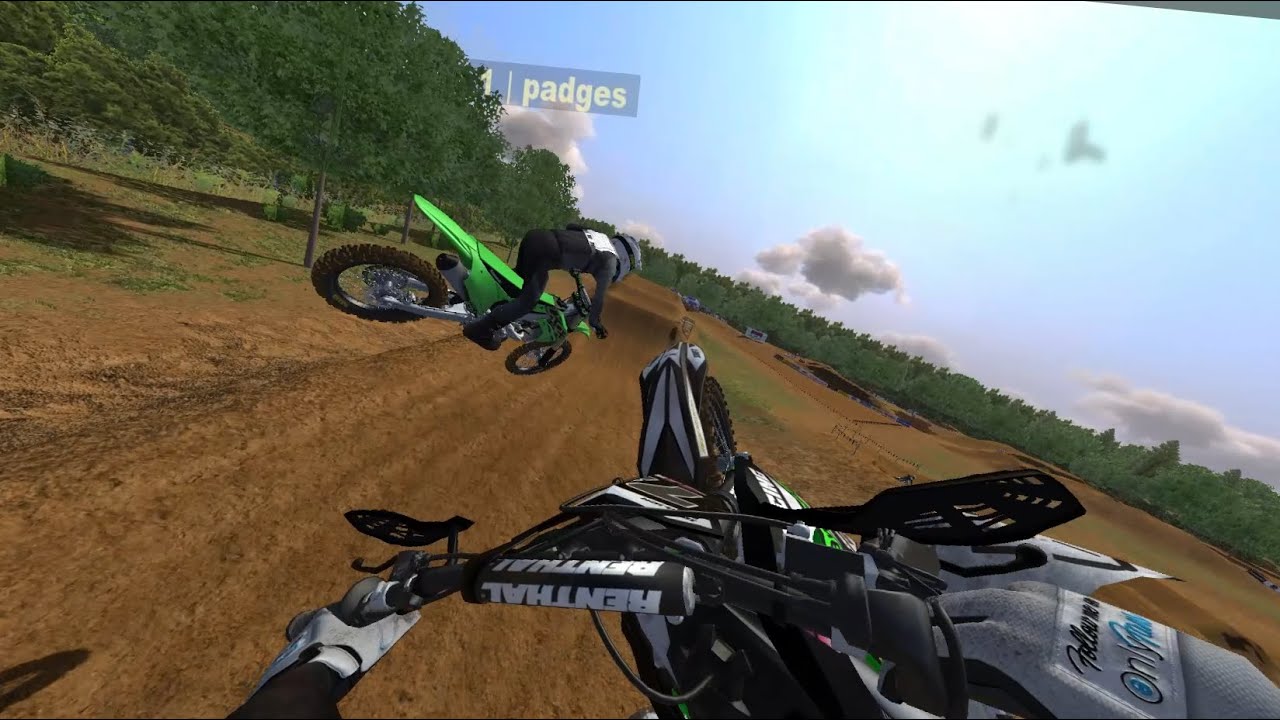 MX Bikes - Awesome Race For 1st! (farm 14) - YouTube