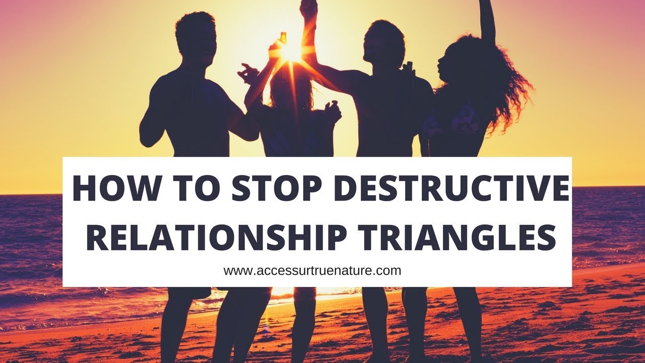 How to stop toxic triangulation (and move out the way) - YouTube