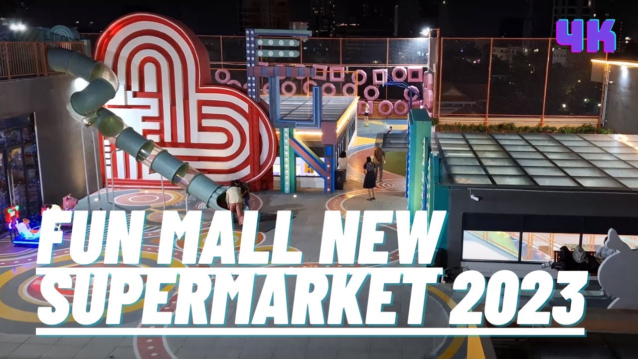 [4K] Fun Mall New Supermarket 2023 Phnom Penh #phnompenhsupermarket #cambodiamarket - YouTube