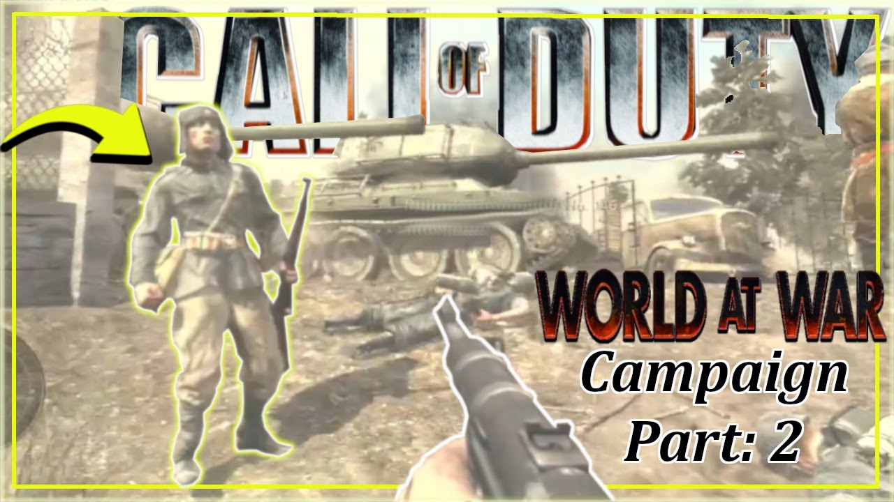Sniping Is Not My Thing.. Still Got Head Shots In!! COD World at War ...
