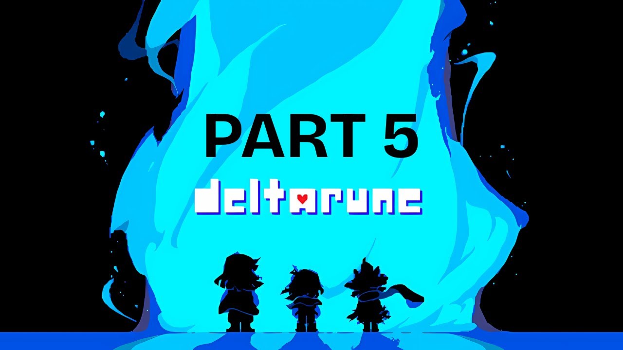 Falling Into The Dark! | Deltarune - Part 5 - YouTube