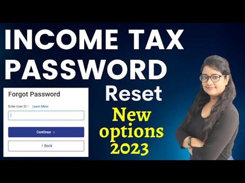 Income Tax Password Reset 2023 | ITR filing Password reset 2023 | How ...