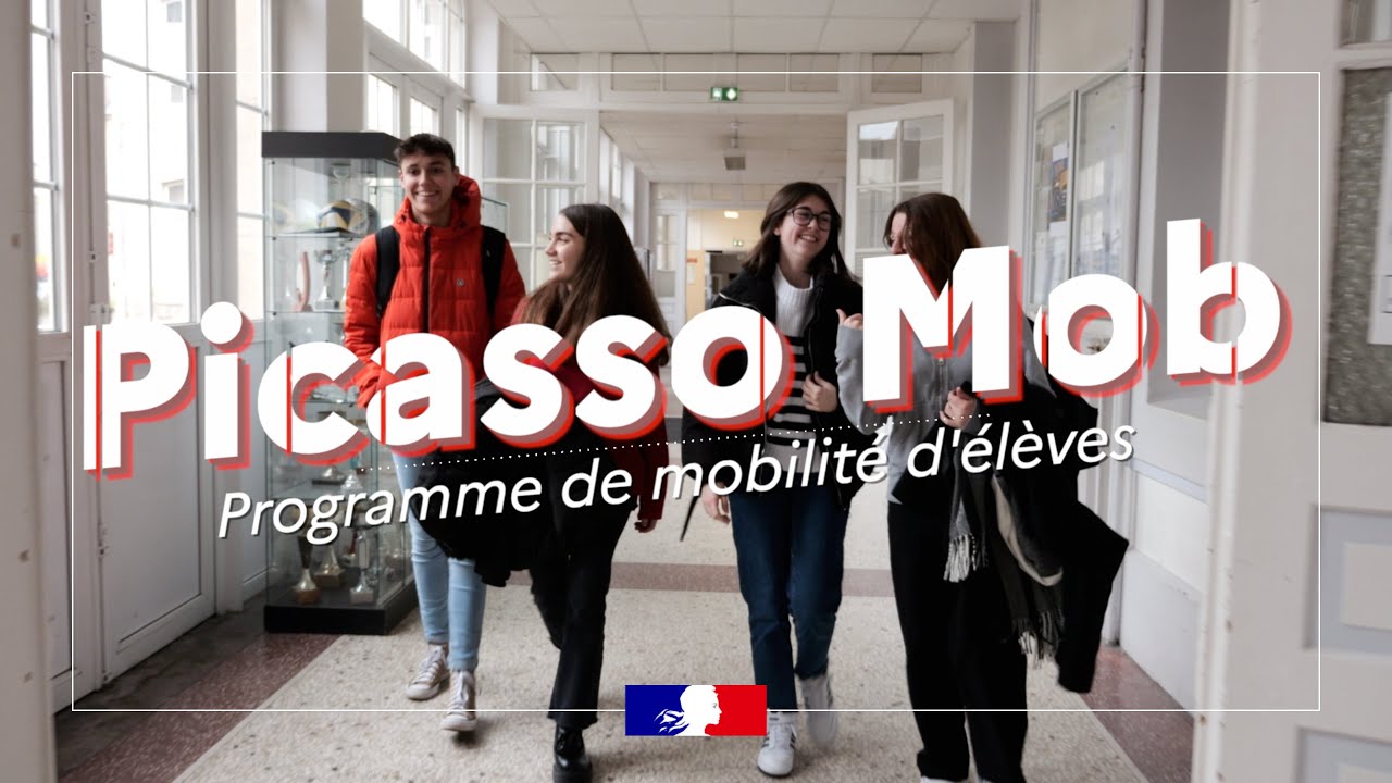 Le programme de mobilité d'élèves Picasso Mob 🇪🇸🇫🇷 - YouTube