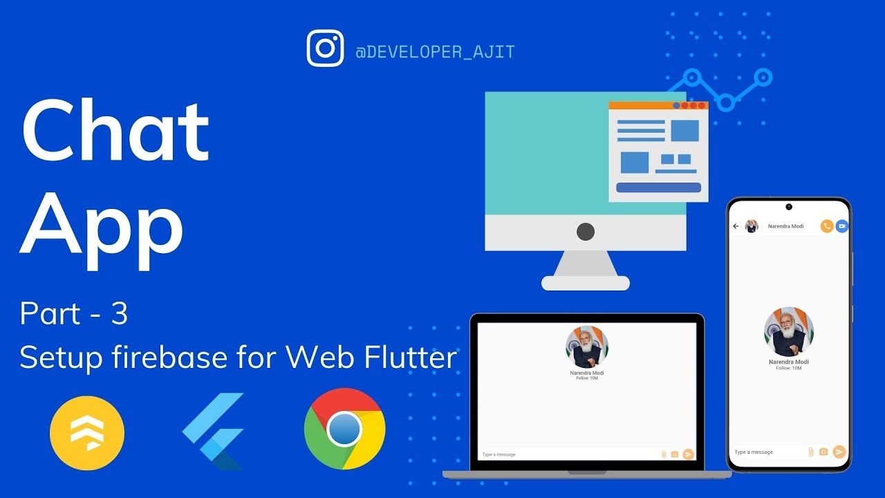 Firebase Firestore Setup For Web Chat App Part 3 Flutter Hindi 2021 Youtube