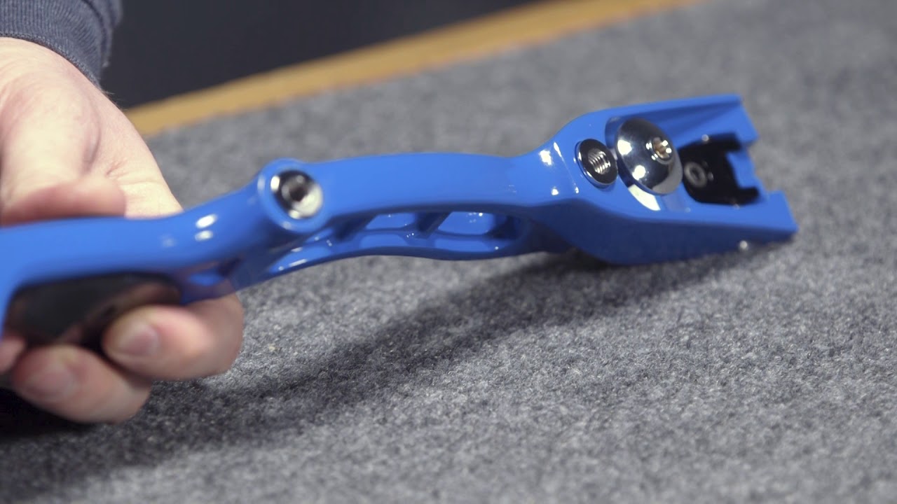 WNS Axiom-a 25” Recurve Riser - YouTube