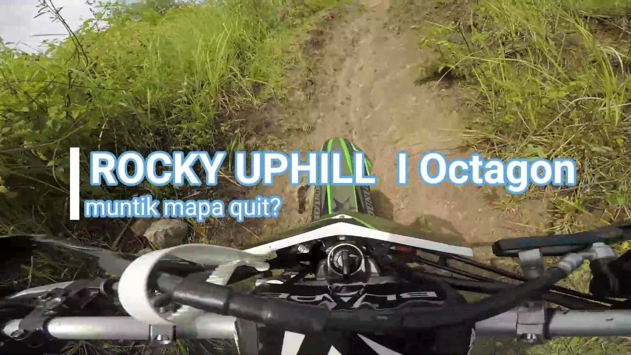 Climbing Octagon trail site Zamboanga City I Rocky Uphill I Enduro is ...