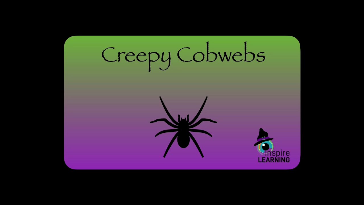 Inspire Halloween: Creepy Cobwebs - YouTube