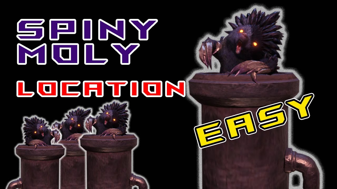 MHW: Iceborne Spiny Moly Location Easy Route - YouTube
