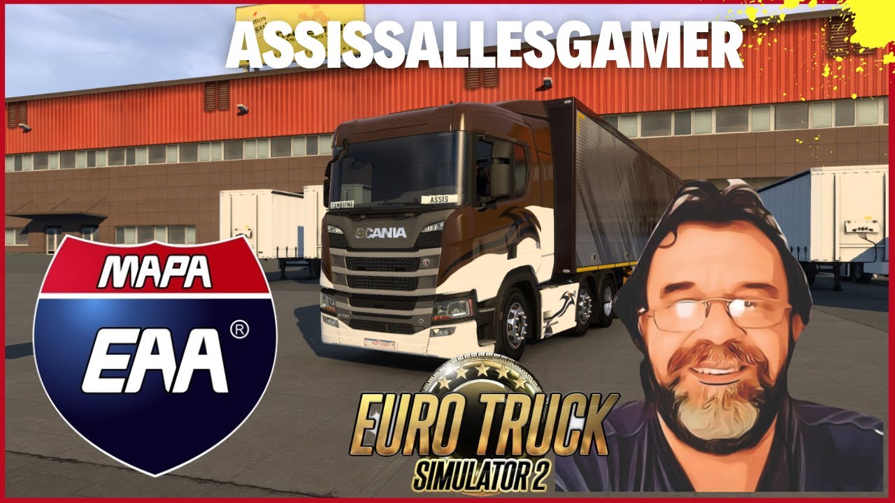 COMBOIO COM OS AMIGOS NO MAPA EAA * ETS2 1.49 OFICIAL . - YouTube