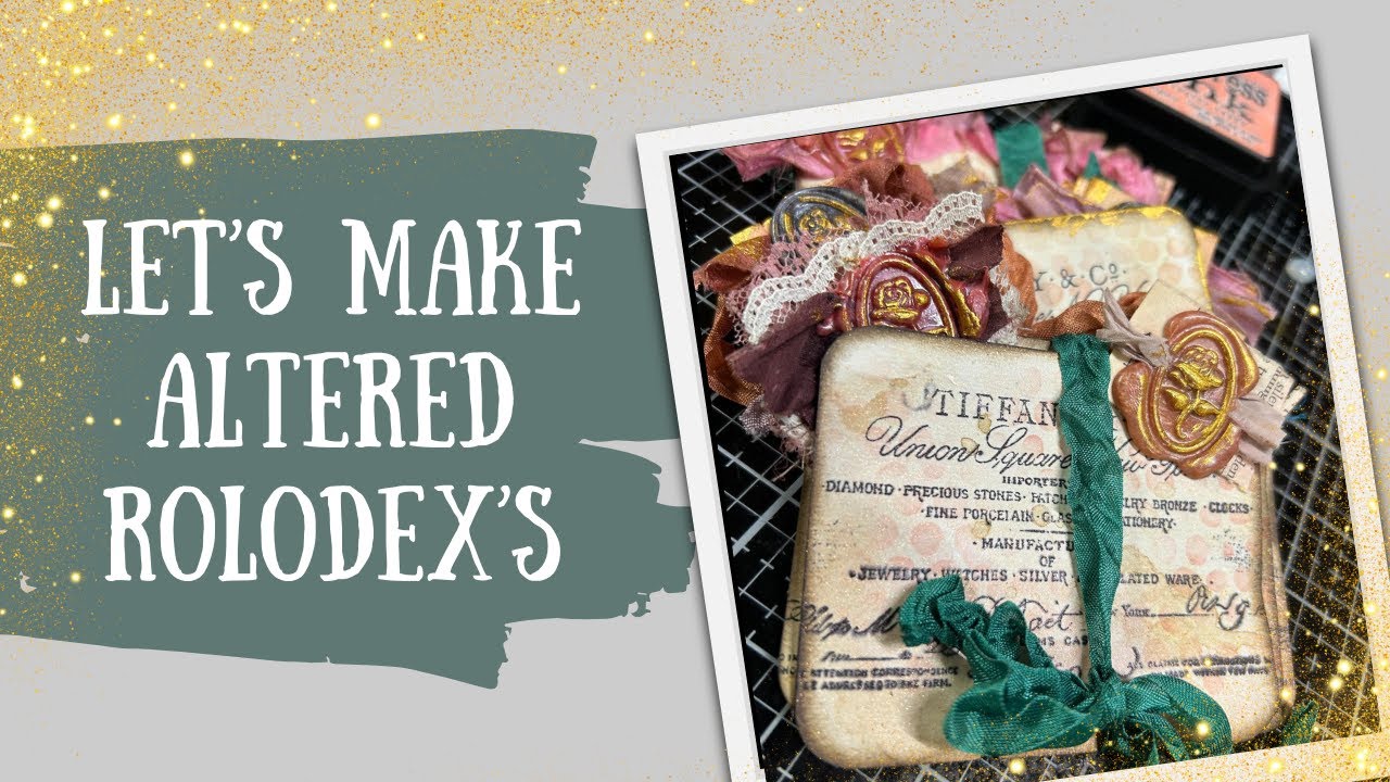 Let's Make Altered Rolodex's - YouTube