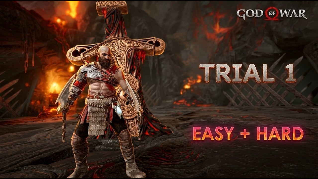 God of War 2018 | Muspelheim Trials Begin 🔥 – Brutal Combat Starts NOW ...