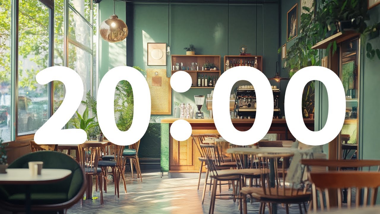 20 Minute Timer - Relaxing Music to Refresh and Boost Productivity ...