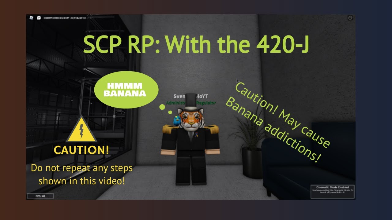 [SCP:RP] the facility on 420-J - YouTube