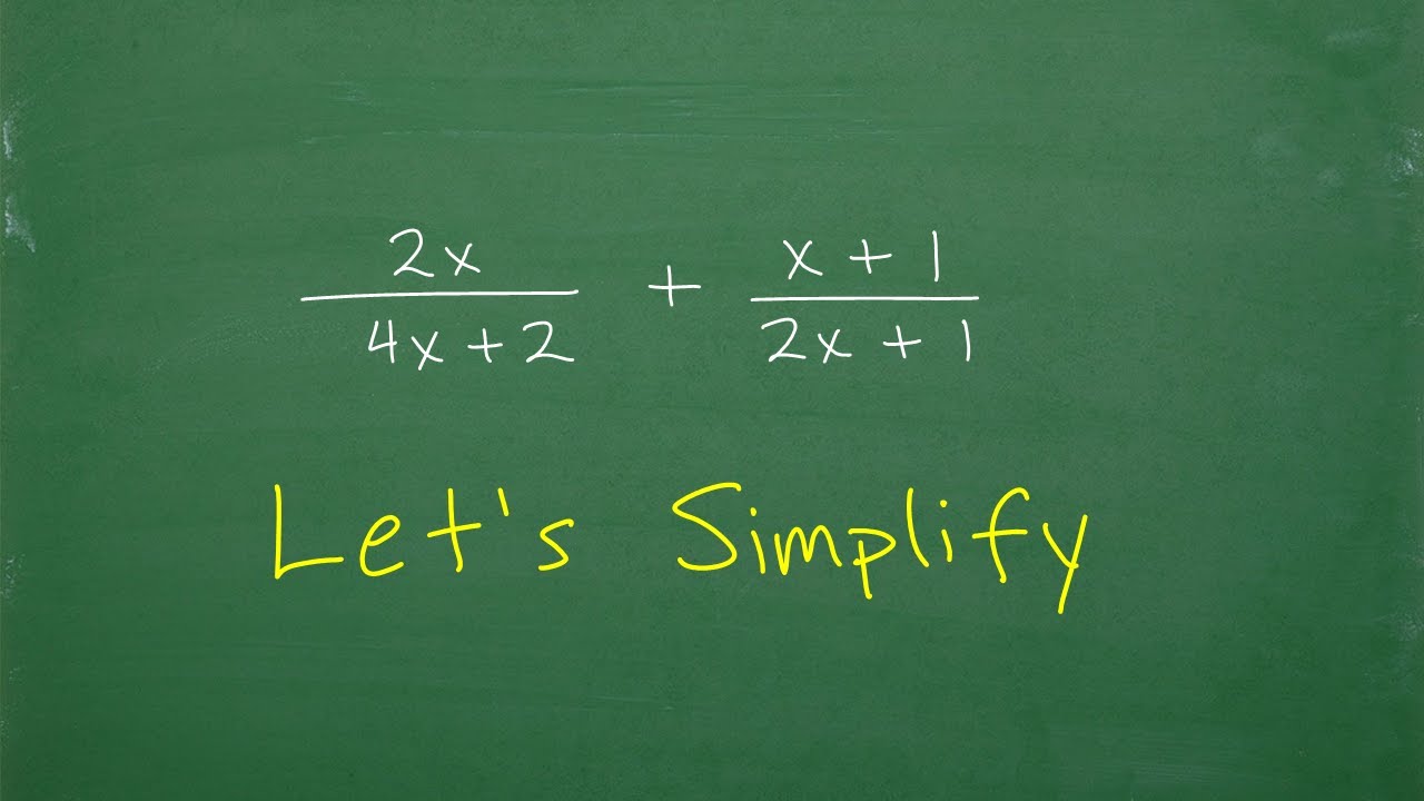 Let’s ADD The Rational Expressions…step-by-step… - YouTube