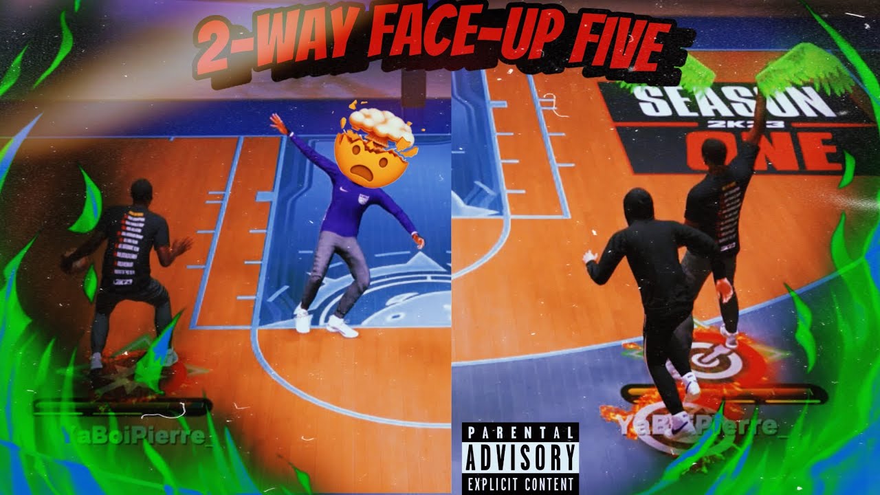 2-WAY FACE-UP FIVE IS THE BEST CENTER BUILD IN NBA 2K23‼️IT CAN DO IT ...