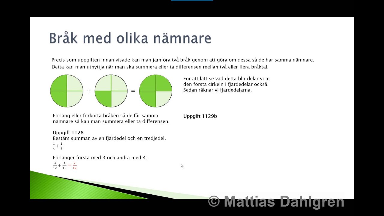 Matematik 1b Sammanfattning Kapitel 1 - YouTube