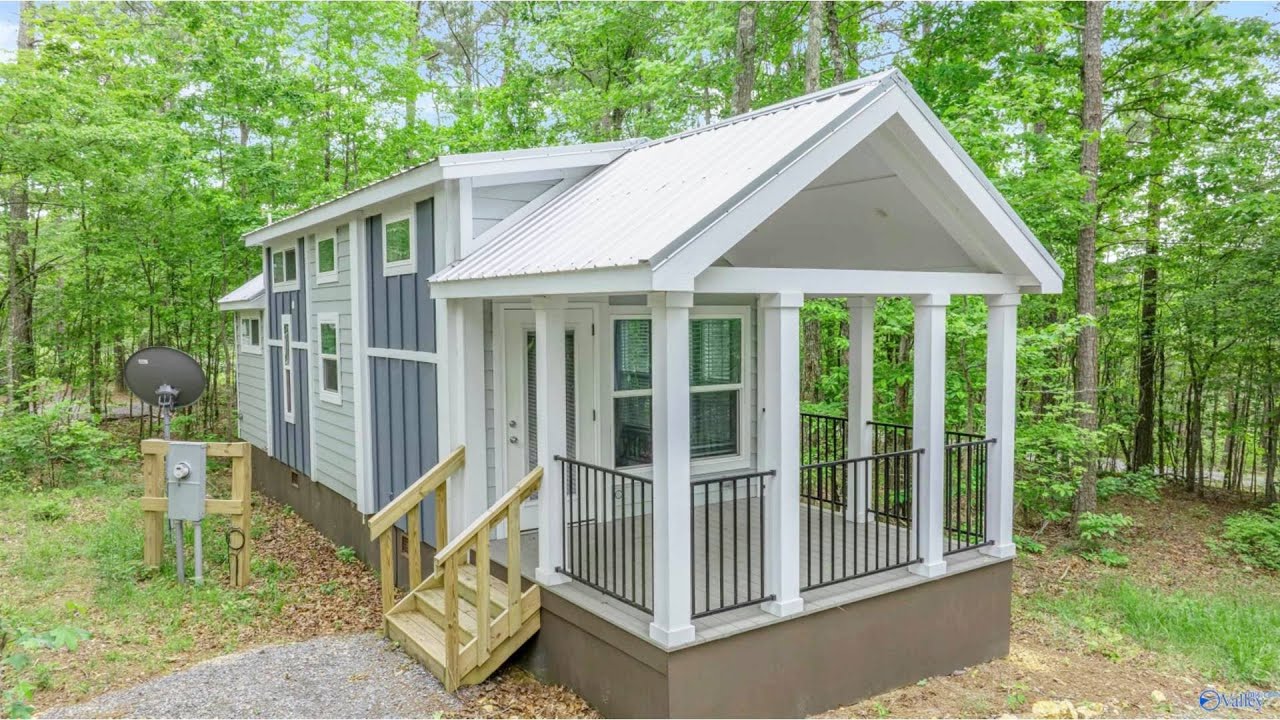 Mentone’s Coziest Tiny Home – Rustic Meets Modern! - YouTube