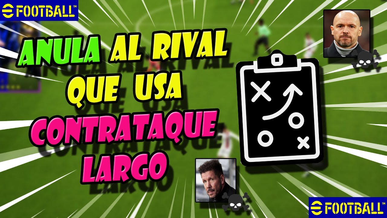 CÓMO CONTRARRESTAR el CONTRATAQUE LARGO en EFOOTBALL 2024 😨👇 - YouTube