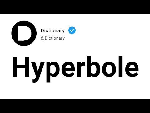 Hyperbole Meaning In English - YouTube