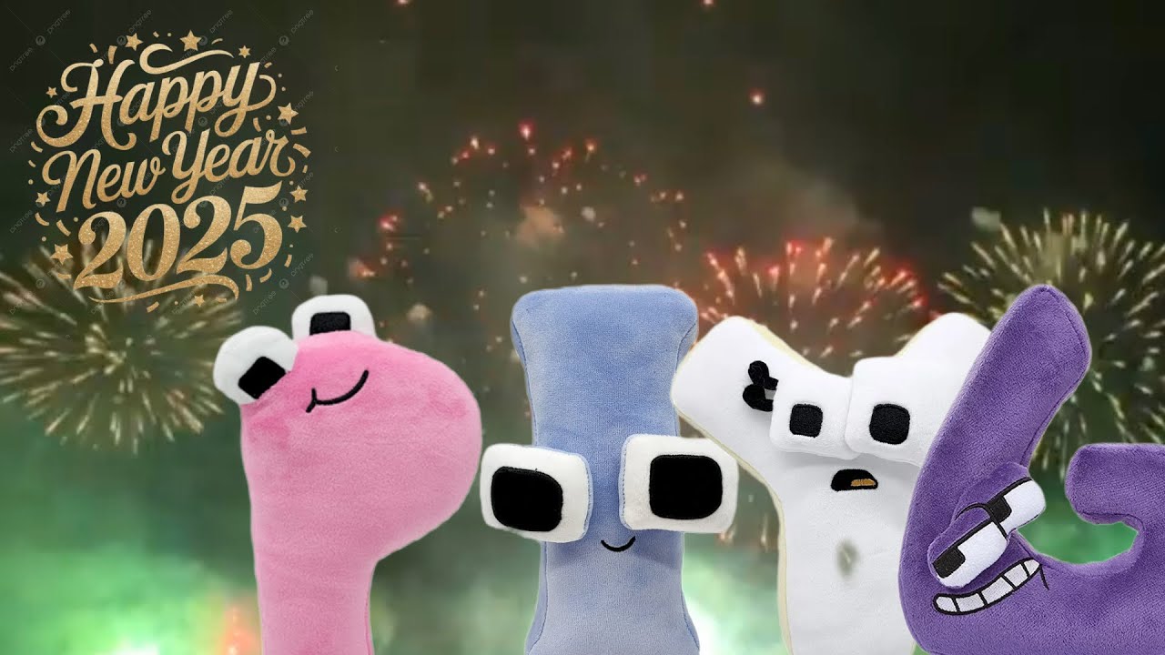 Happy New Year 2025 From Alphabet Lore And Friends - YouTube