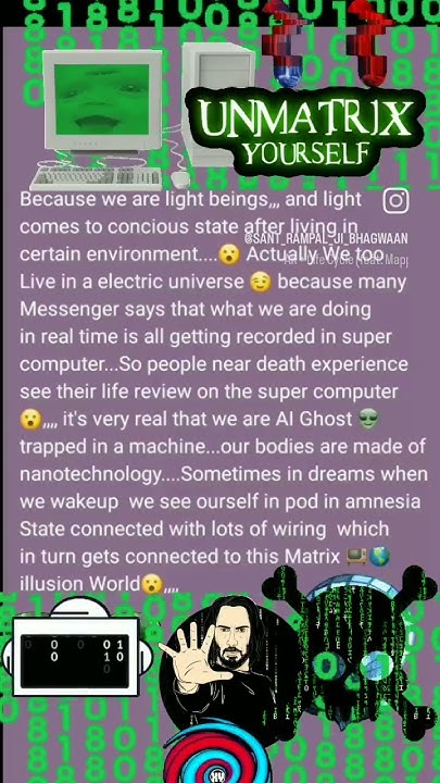 do We Live in MATRIX 📺 simulation illusion World? - YouTube
