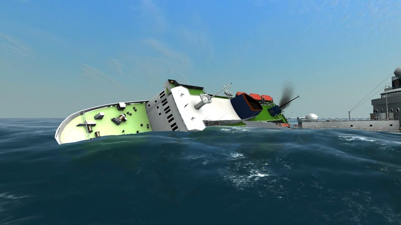 Ferry vs Coast Guard | Ship Simulator Extremes - YouTube