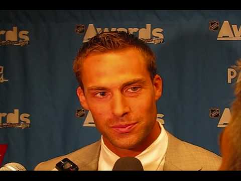 Ethan Moreau Interview after Winning the King Clancy Trophy at NHL ...