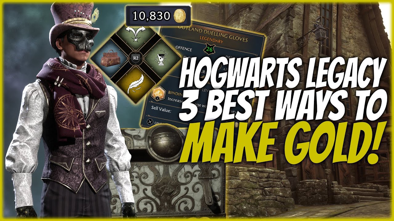Best 3 Ways to Make Money In Hogwarts Legacy! (Hogwarts Legacy Tips ...