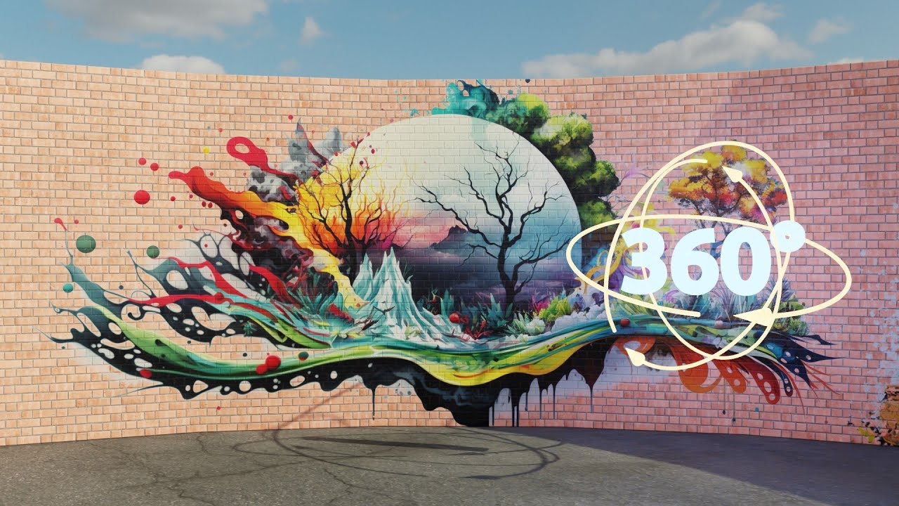 360 Graffiti Chill Beats 🎧 AI-Powered Music for Work, Coding and Study ...