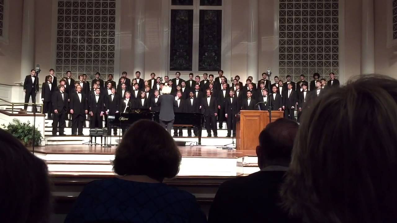 Brian Lenhard senior choir concert - YouTube