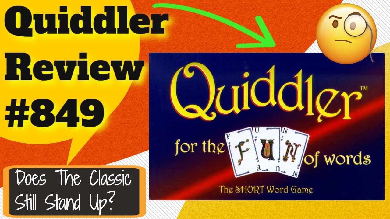 Quiddler Review - Bower's Game Corner #849*The Best Spelling Game Of ...