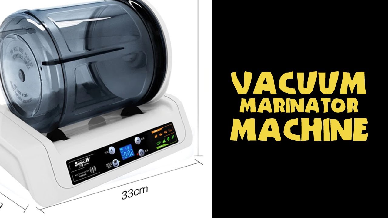 Rigfactory | Electric Vacuum Food Marinator Tumbling Machine - YouTube