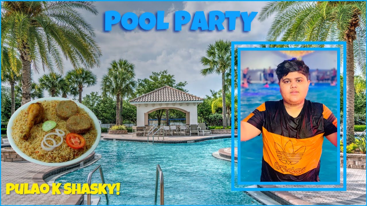 Rajpoot Swimming Pool Party + Savour Pulao (Fun Unlimited) - YouTube