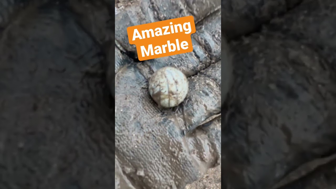 Insane awesome MARBLE found. - YouTube