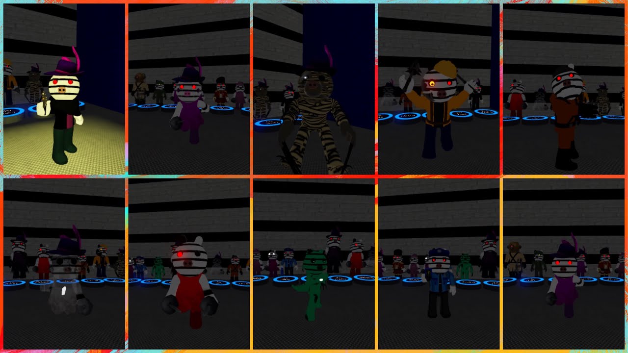 ALL ZIZZY RAID RP INFECTED JUMPSCARES! Game by sebastijankranj - YouTube