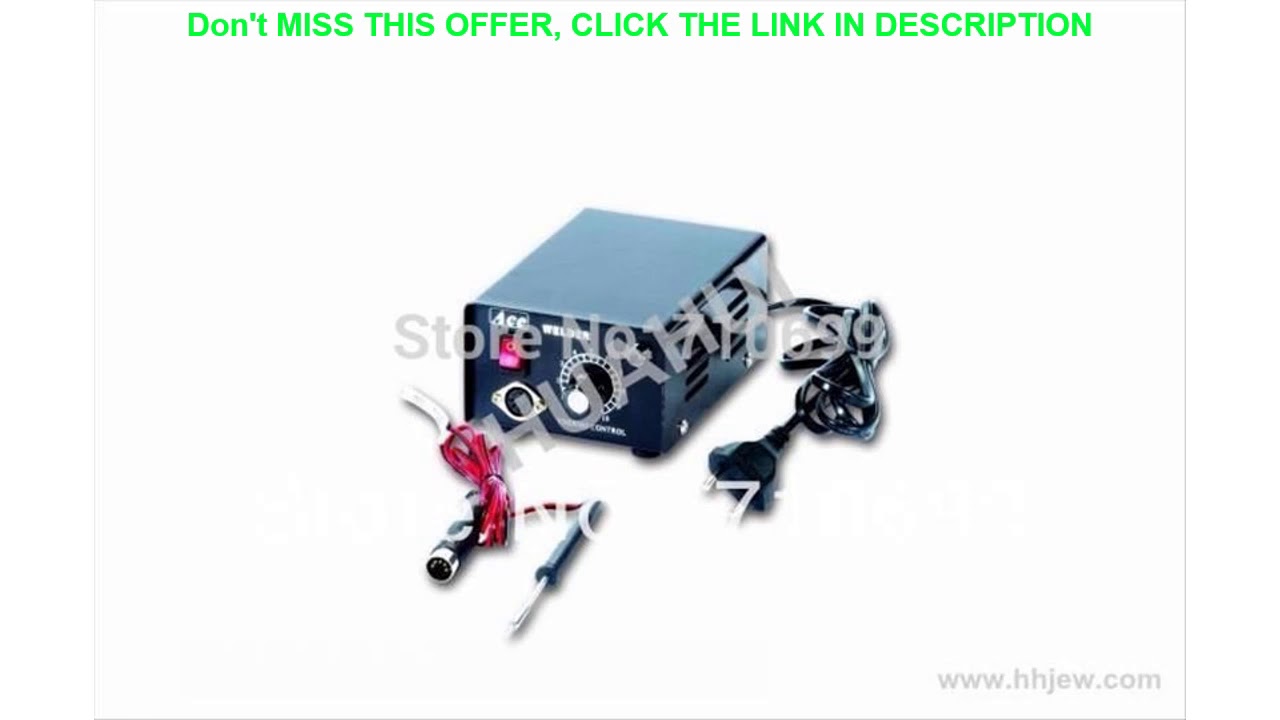 Review Deluxe Wax Welder Mini Wax welding machine Jewelry Making Tools ...