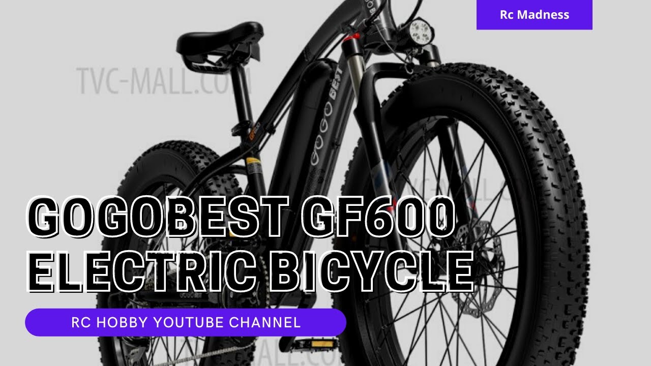 GOGOBEST GF600 - Folding Electric Bicycle - YouTube