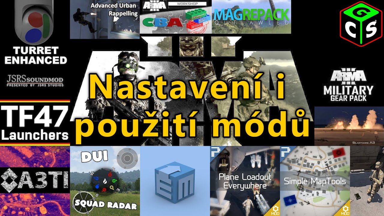 Arma 3 návod: cTab, MagRepack, Enhanced Movement, DUI, Advanced ...