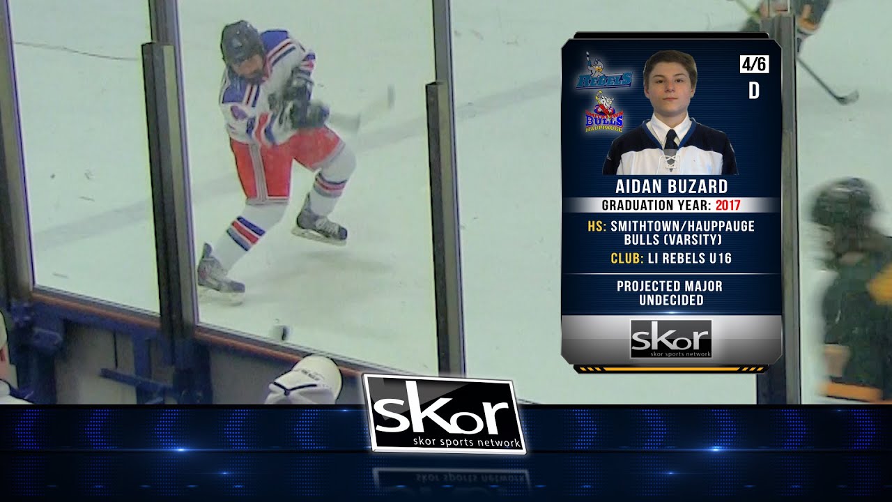 Aidan Buzard | Long Island Rebels Hockey | Class of 2017 - YouTube