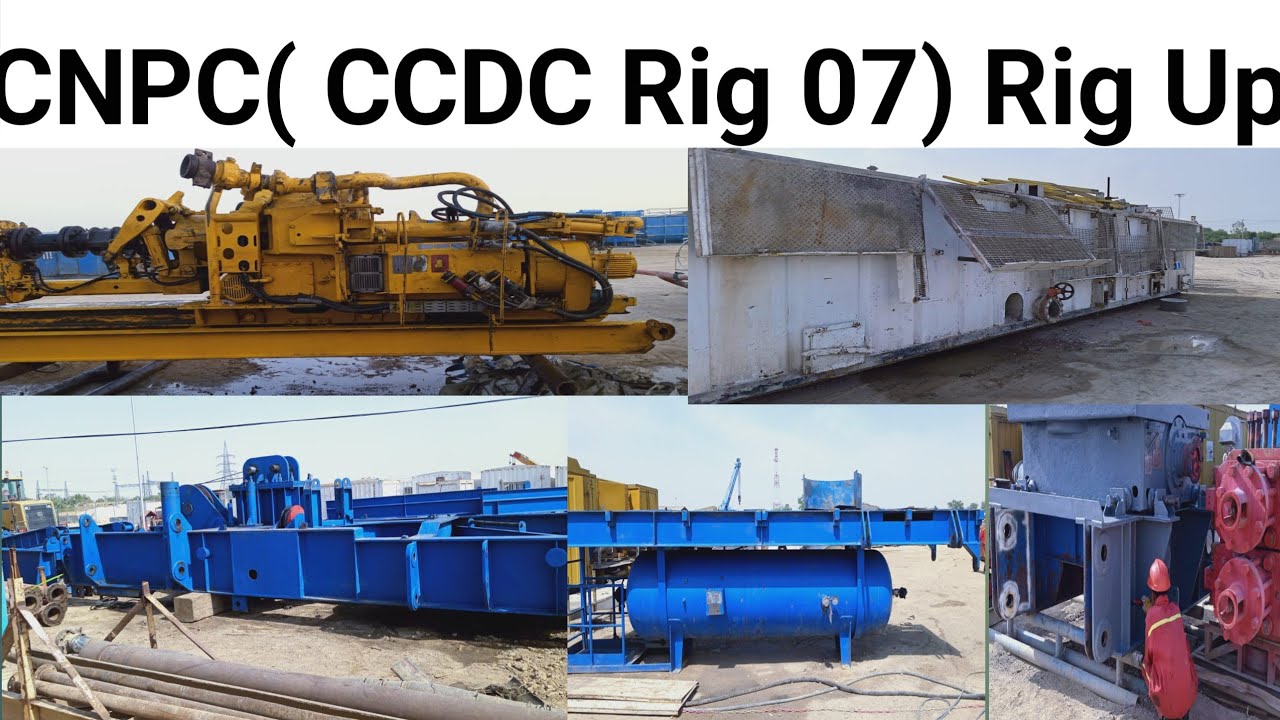 Part_1 cnpc ccdc pakistan rig up 07 crew work onshore oil rig,oil and ...