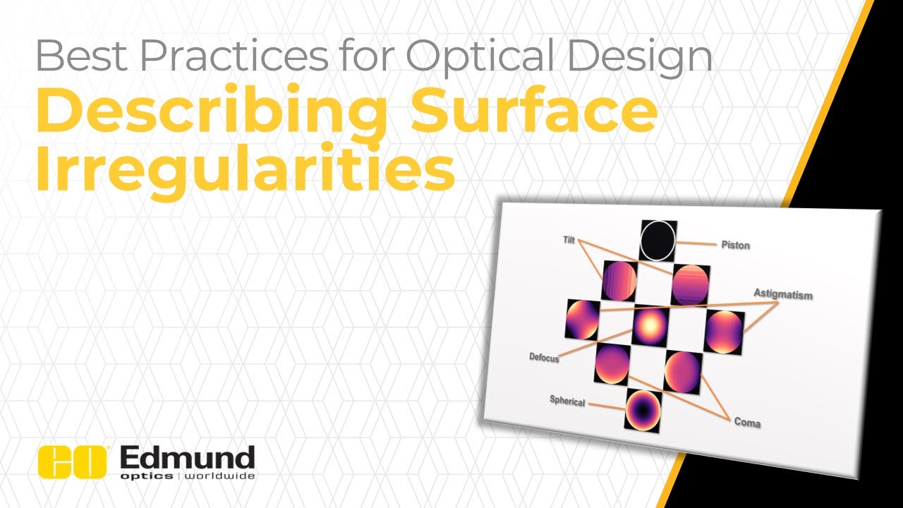 Describing Surface Irregularities Using Ansys Zemax OpticStudio ...